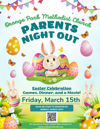 Parents Night Out Easter Celebration- March 15th :: VBS Pro :: Group ...