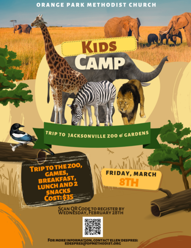 Kids Camp Day (Spring Break): Trip to Jacksonville Zoo and Gardens ...