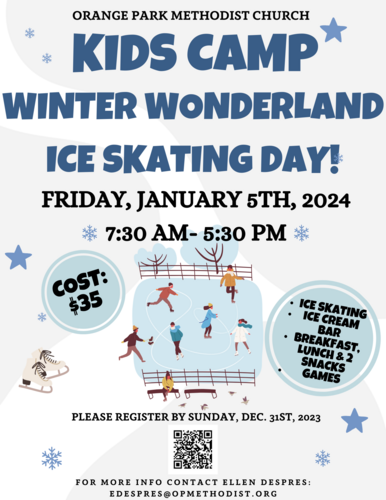Winter Wonderland Kids Camp & Ice Skating Field Trip to Community First ...